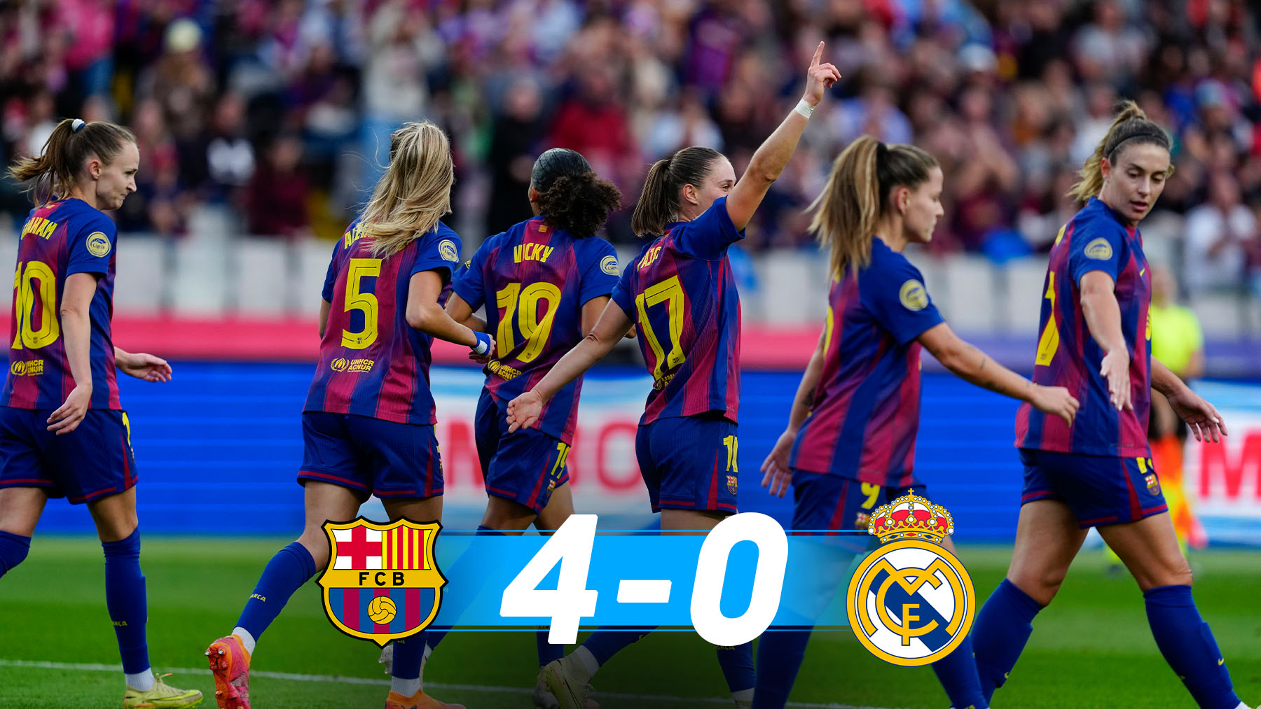 Barcelona Vs. Real Madrid femenino: el Barça vuelve a lo clásico