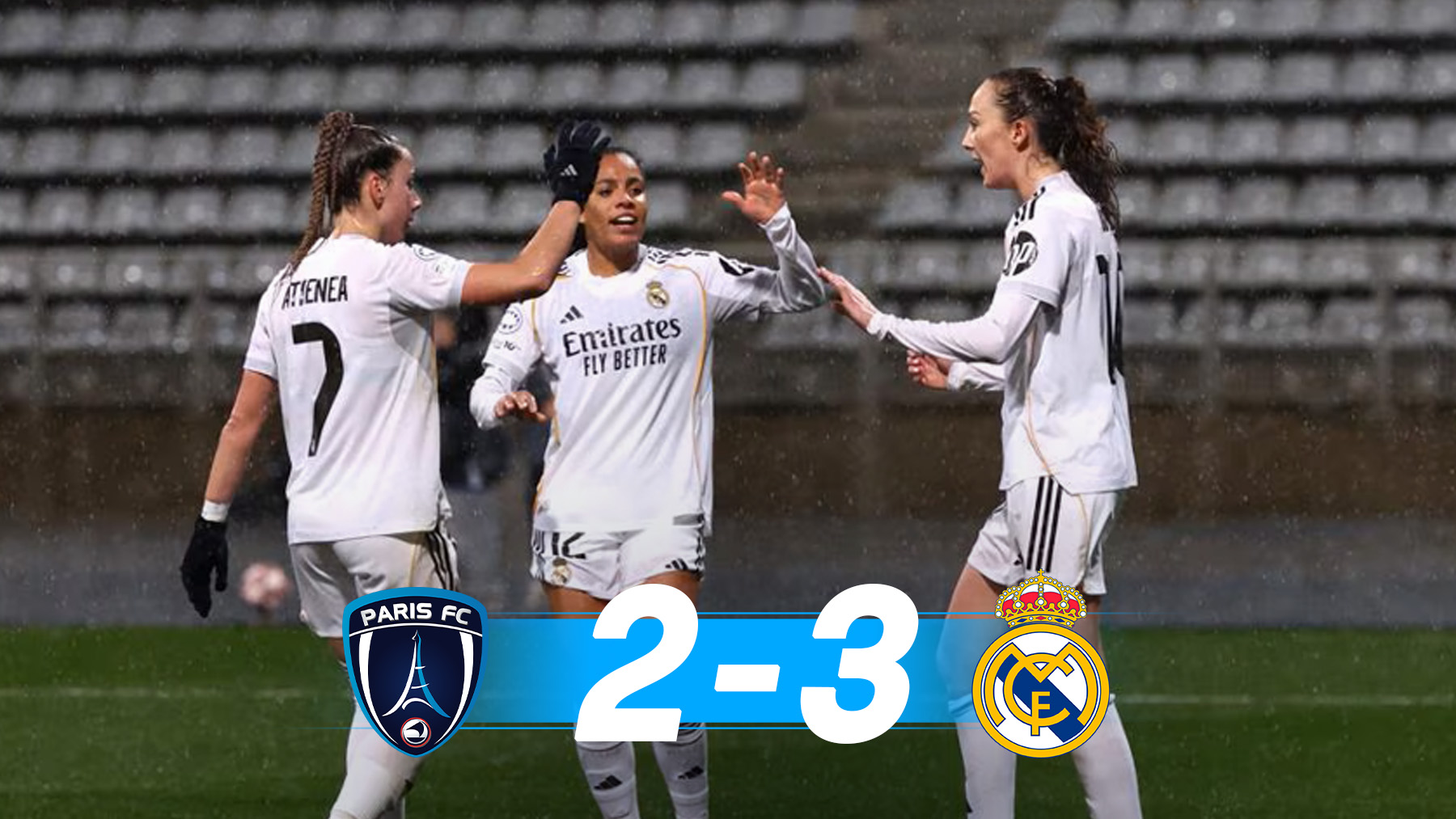 El Real Madrid golpea primero en París