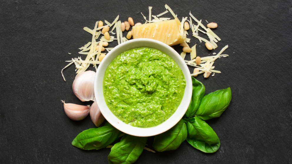 Receta de Salsa pesto, auténtica receta italiana