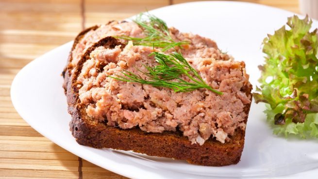 Paté de pollo saludable