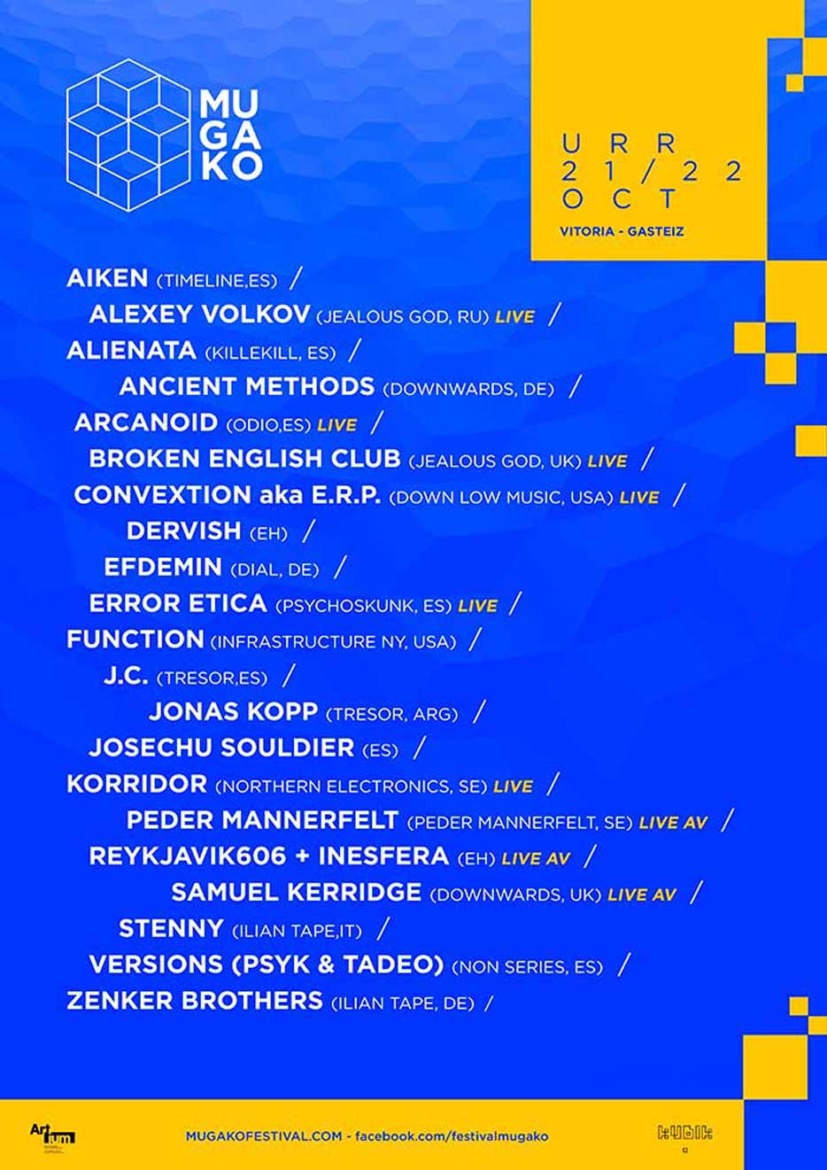 Mugako, el festival de música avanzada de Vitoria, celebrará su segunda ...