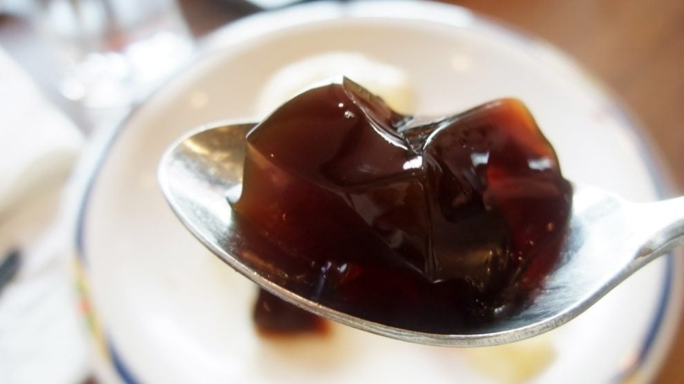 Receta de Gelatina de café fácil