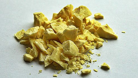 Características del azufre