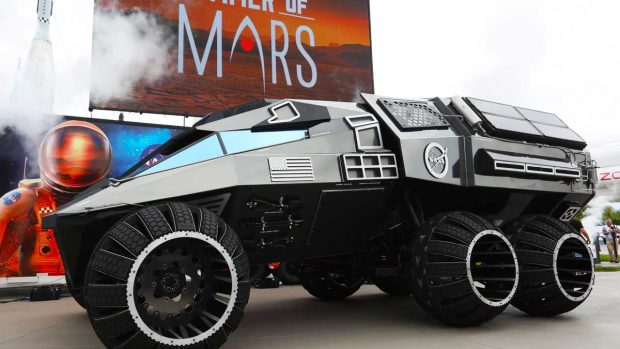 La NASA presenta el Mars Rover Concept Vehicle, el coche para Marte