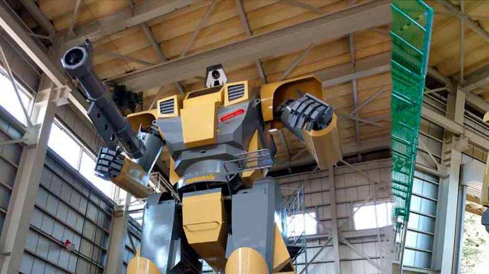 Mononufu, el robot japonés inspirado en los Transformers