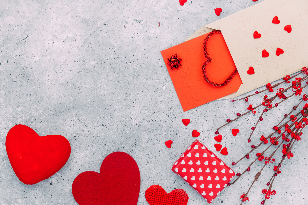 Postales de San Valentin 2018 para hacer manualidades con niños