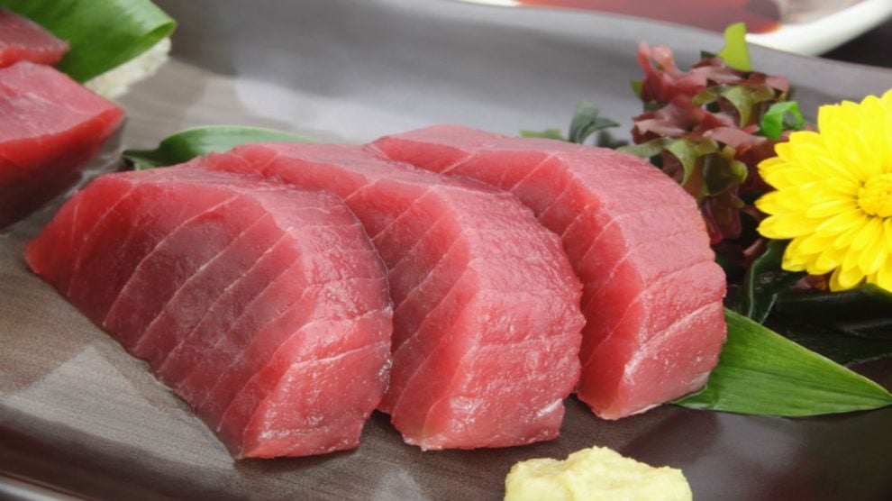 Receta de atún fresco al estilo del Algarve fácil de preparar