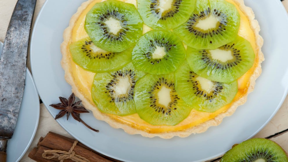 Receta de tarta de kiwi: una de las tartas más ricas y saludables