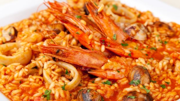 Arroz con langostinos: una receta rica, rica