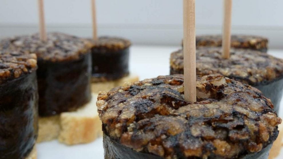 Receta de morcilla de arroz casera