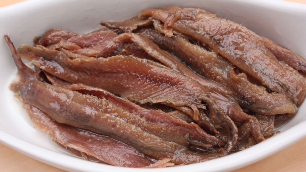 Receta de Anchoas al pesto