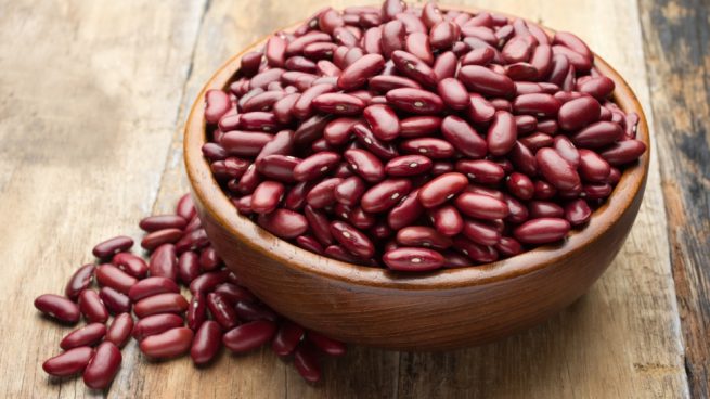 Receta de alubias pintas con vino tinto