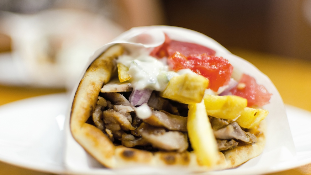 Receta de Gyros griego