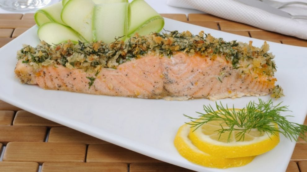 Receta de Trucha marinada