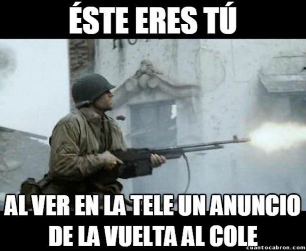 Los mejores memes de la vuelta al cole 2018-19 Los mejores memes de la vuelta al cole 2018-19
