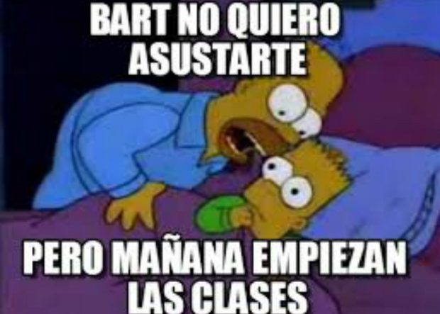 Los mejores memes de la vuelta al cole 2018-19 Los mejores memes de la vuelta al cole 2018-19