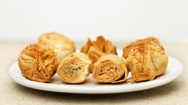 Receta de tarta griega con pasta filo