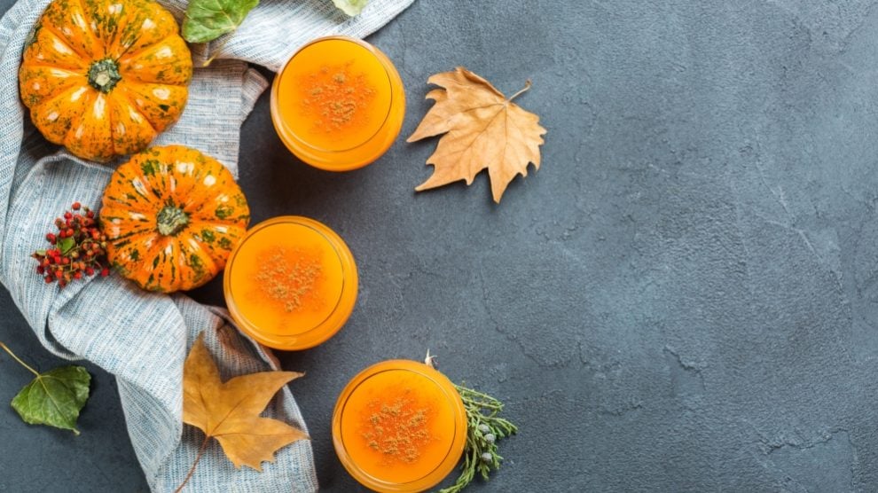 Receta de Batido de calabaza