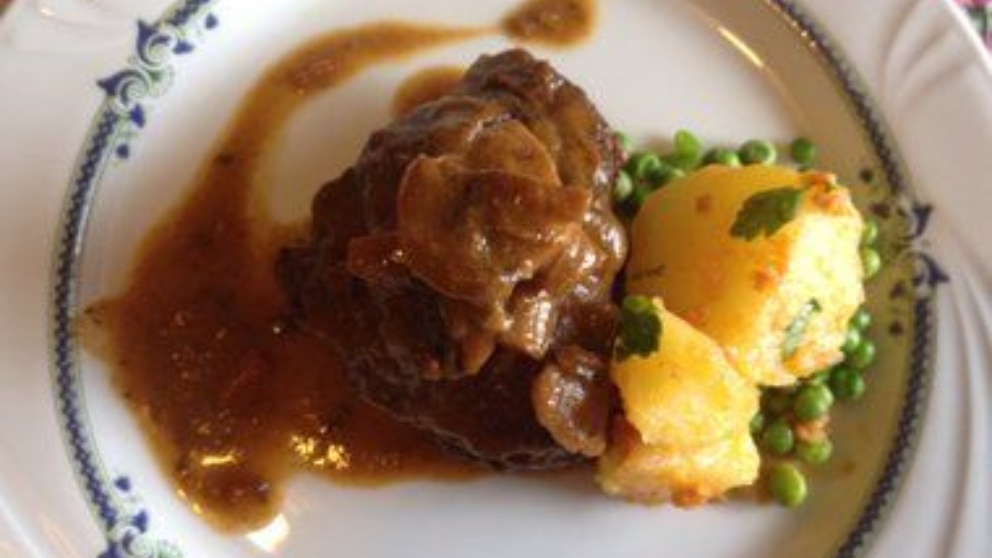 Receta de carrillera de cerdo rellena Receta de carrillera de cerdo rellena