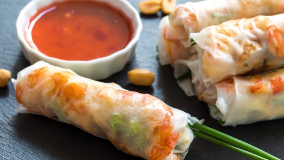 Receta de Rollito de primavera vietnamita