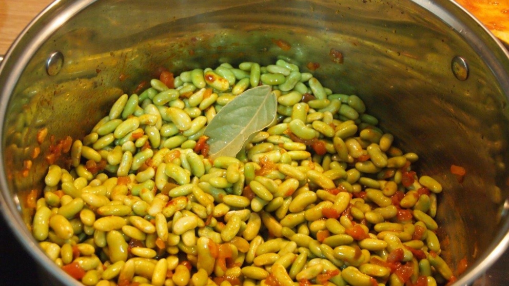 Receta de Verdinas con lacón