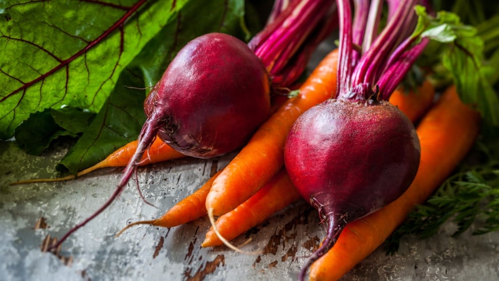 Receta de Tarta de remolacha y zanahoria