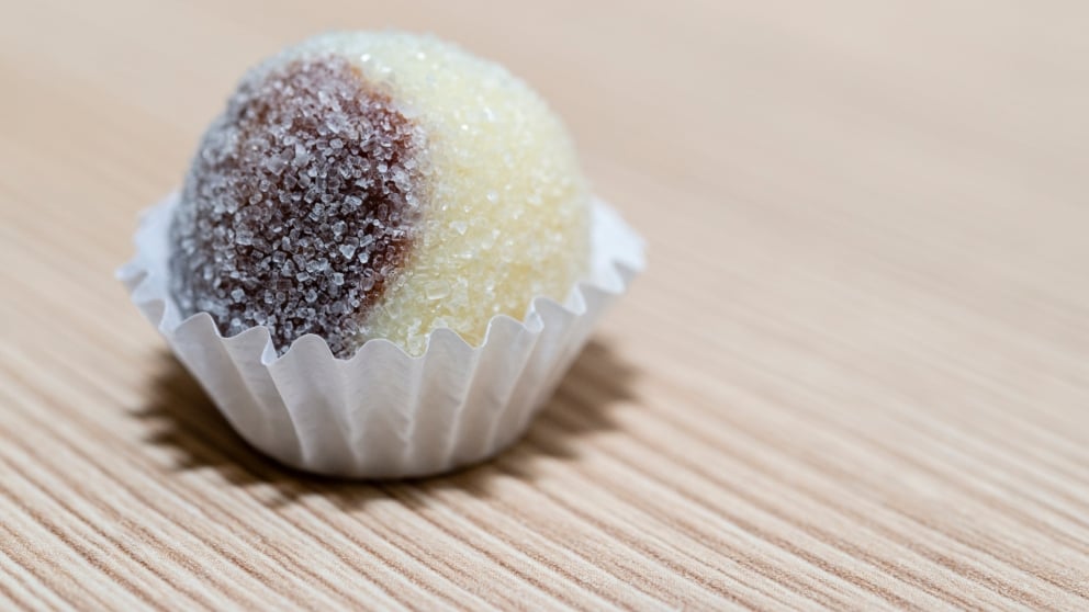 Receta de Brigadeiros de chocolate y coco