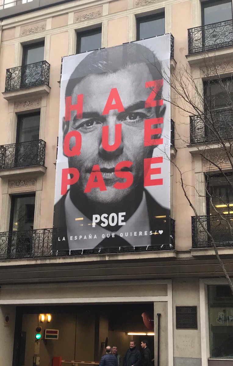 El PP destroza el lema de la campaña de Pedro Sánchez: "Haz que pase ...