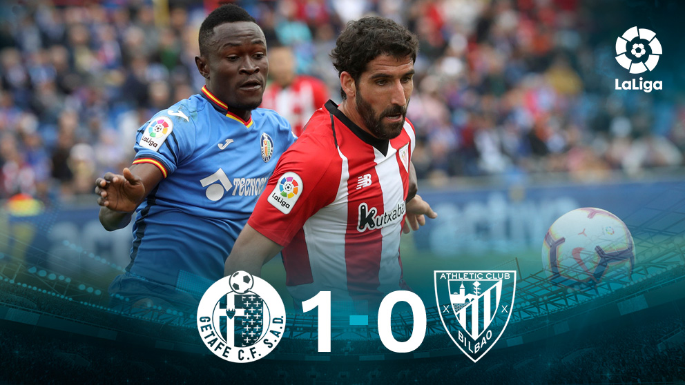 Getafe - Athletic: resultado, resumen y goles (1-0)