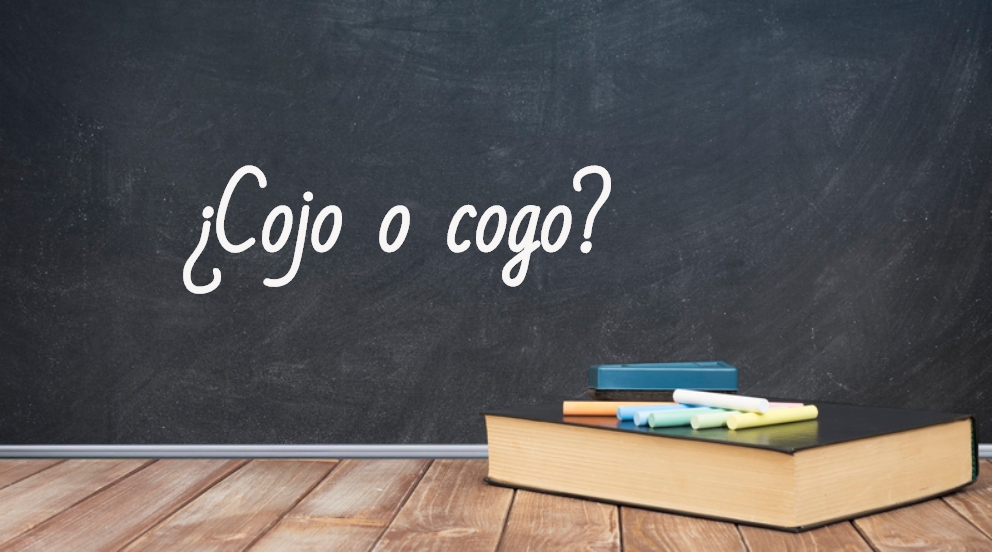 Cómo se escribe cojo o cogo