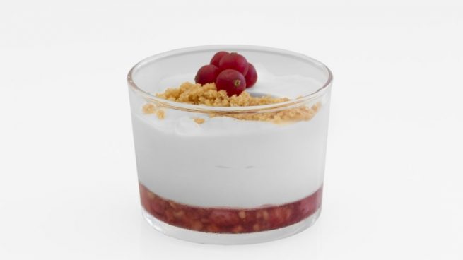 Receta de Mousse de almendras y queso