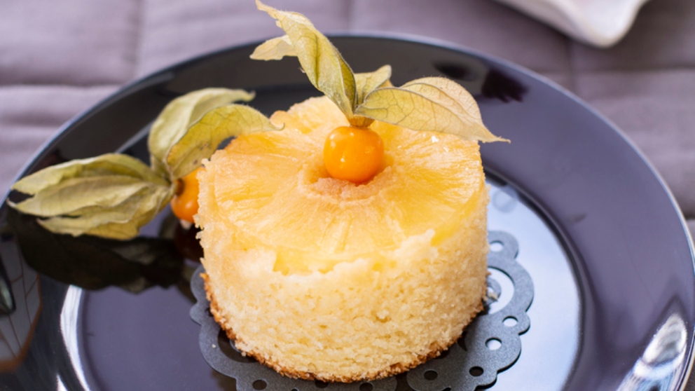 Receta de tarta fría de piña y chocolate