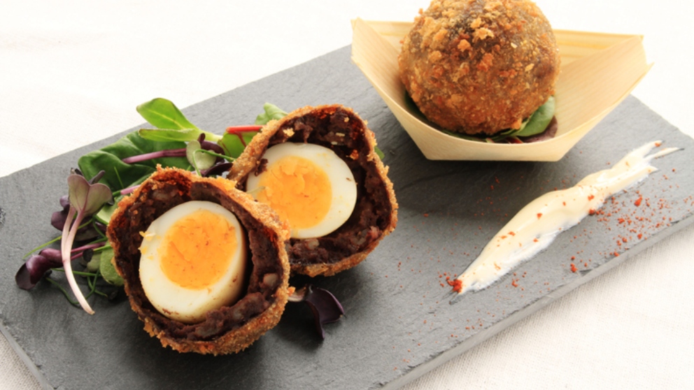 Receta de huevos con salsa de especias