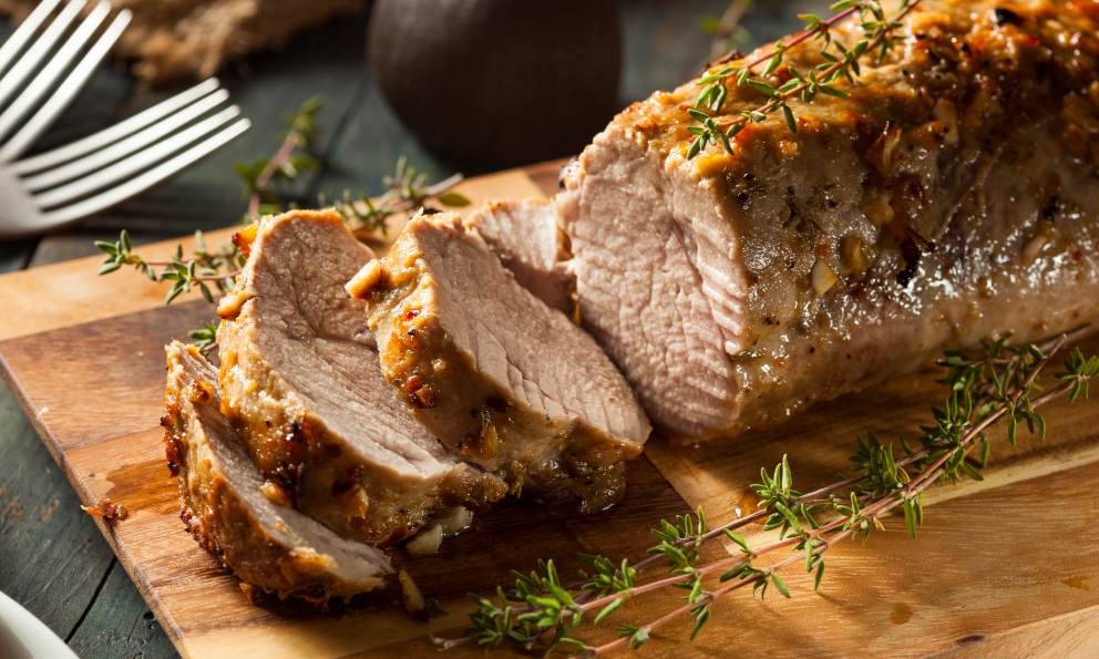 Receta de Solomillo de ternera al tomillo y romero