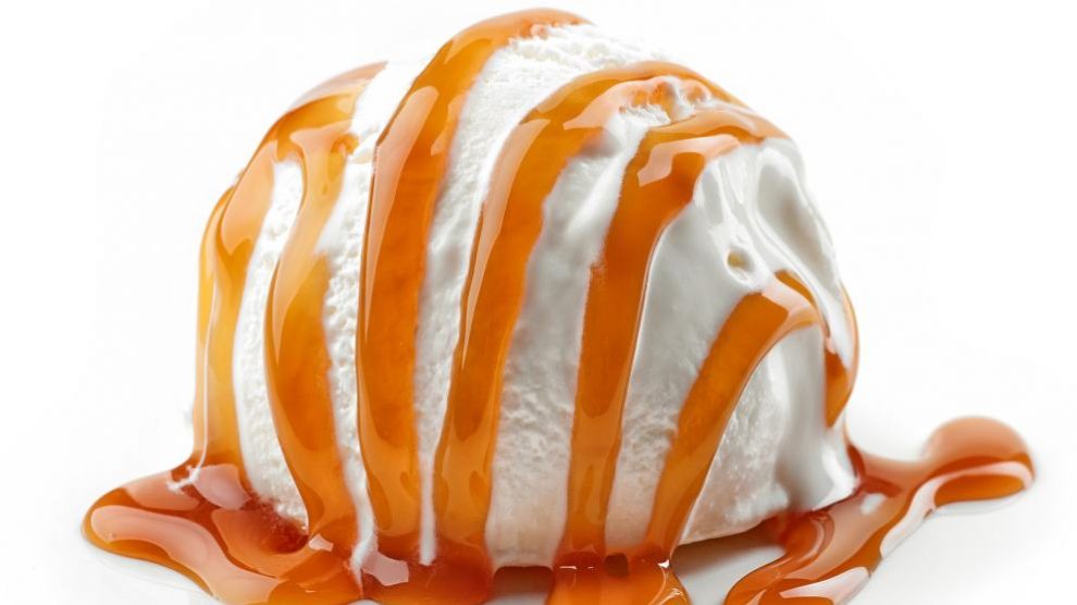 Receta de Mousse de vainilla y caramelo