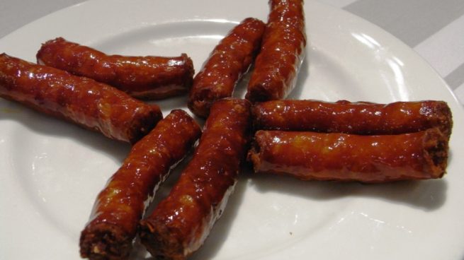 Receta de chistorra con queso