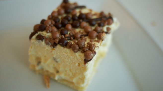 Receta de pastel de turrón navideño