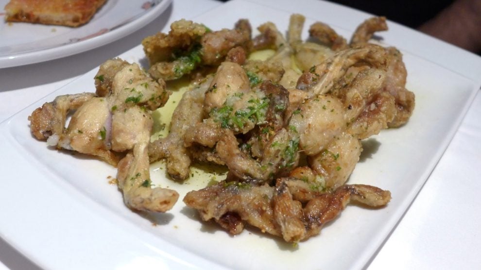 Receta de Ancas de rana a la provenzal