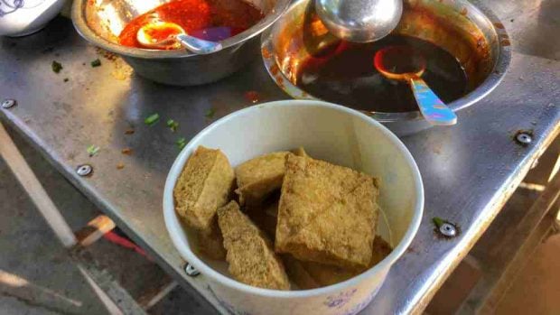 Receta de snack de tofu