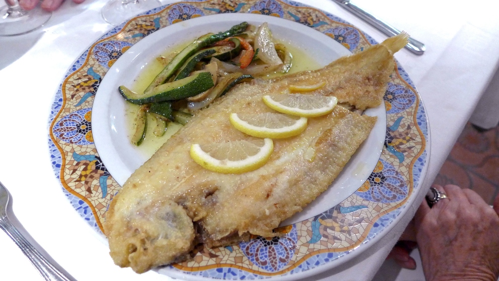 Receta de Lenguado en salsa de limón y eneldo