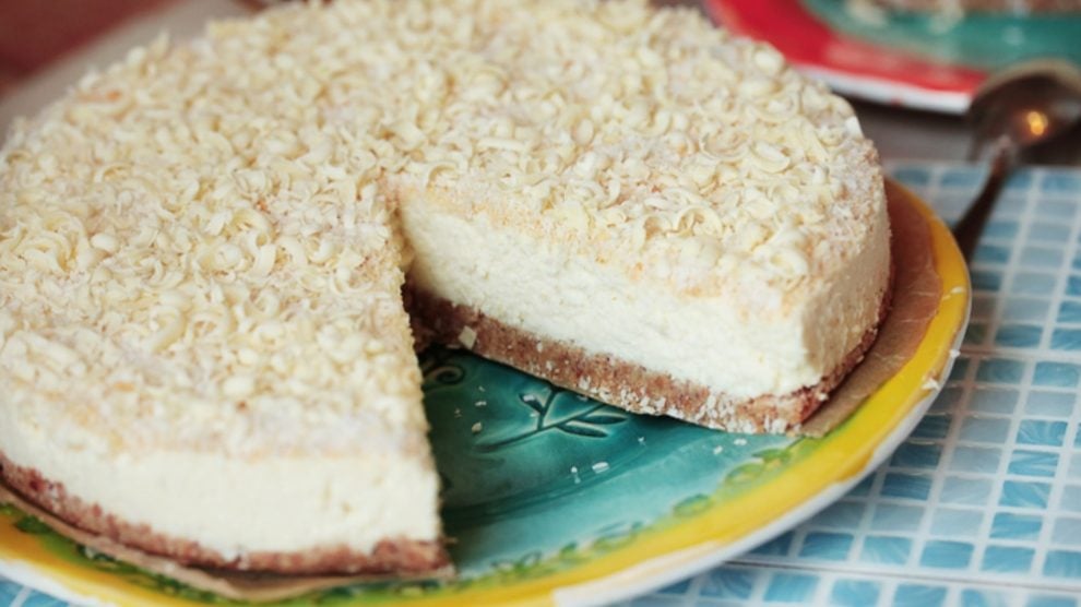 Receta de pastel de coco sin horno