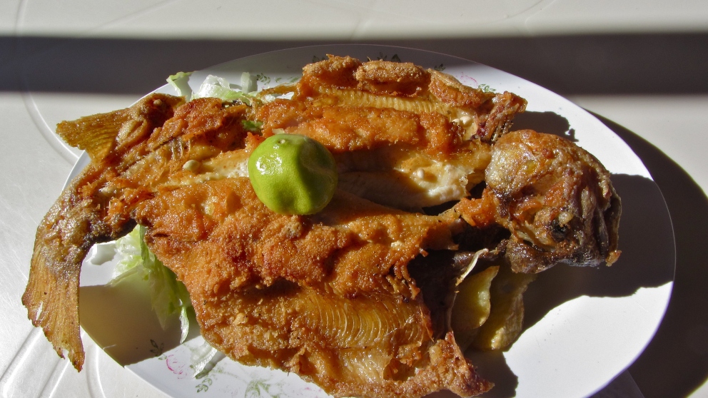 Receta de Truchas fritas al aroma de limón