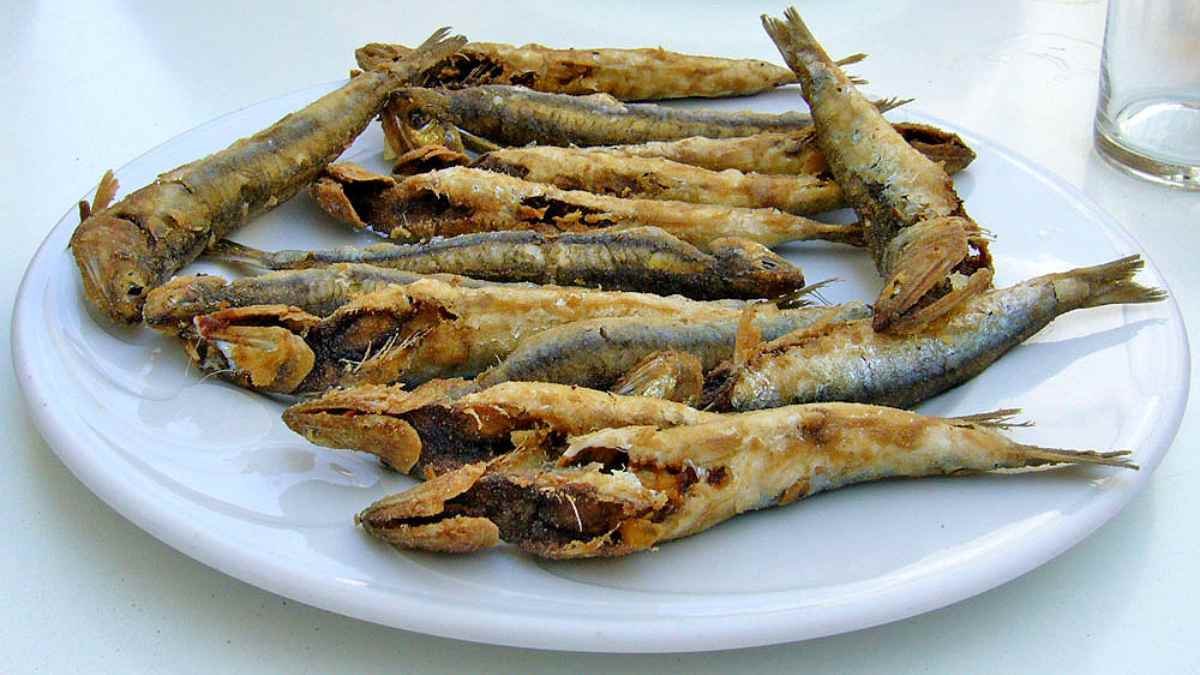 Receta de Boquerones en salsa de cava