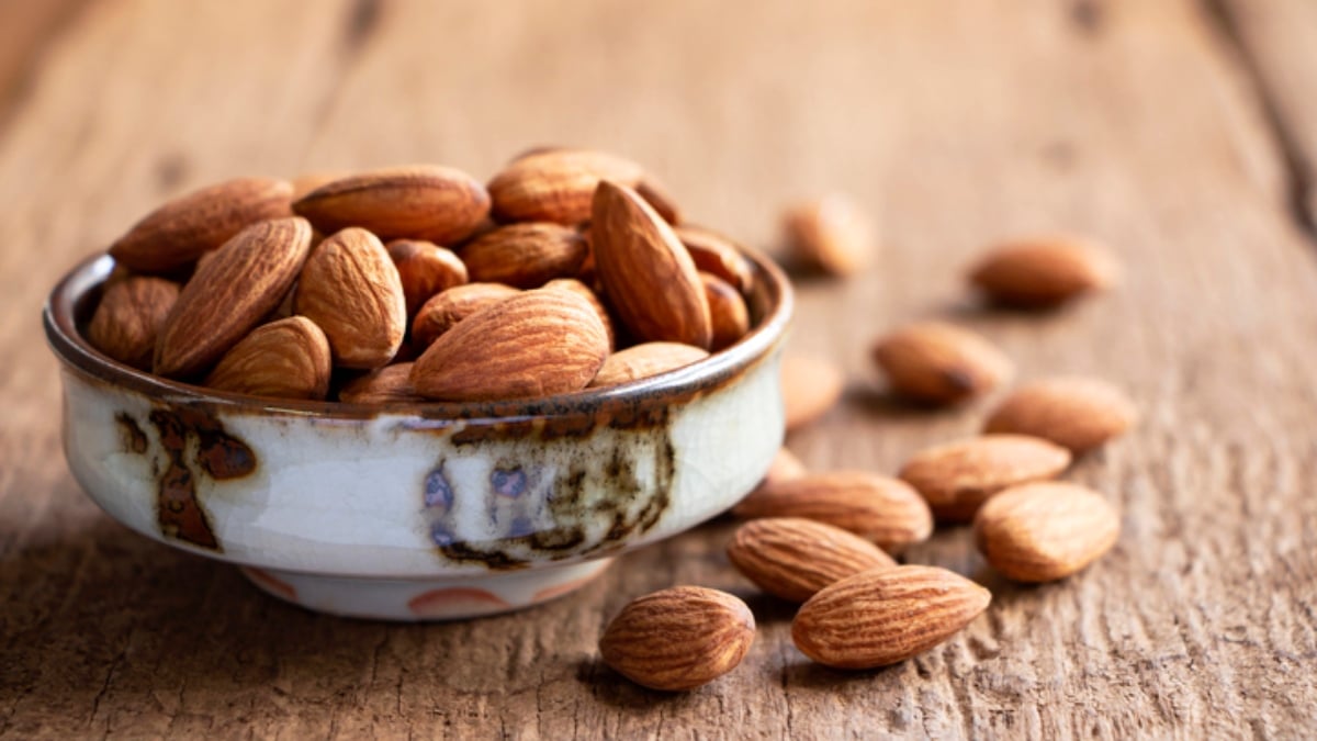 Receta de bizcocho de almendras al microondas