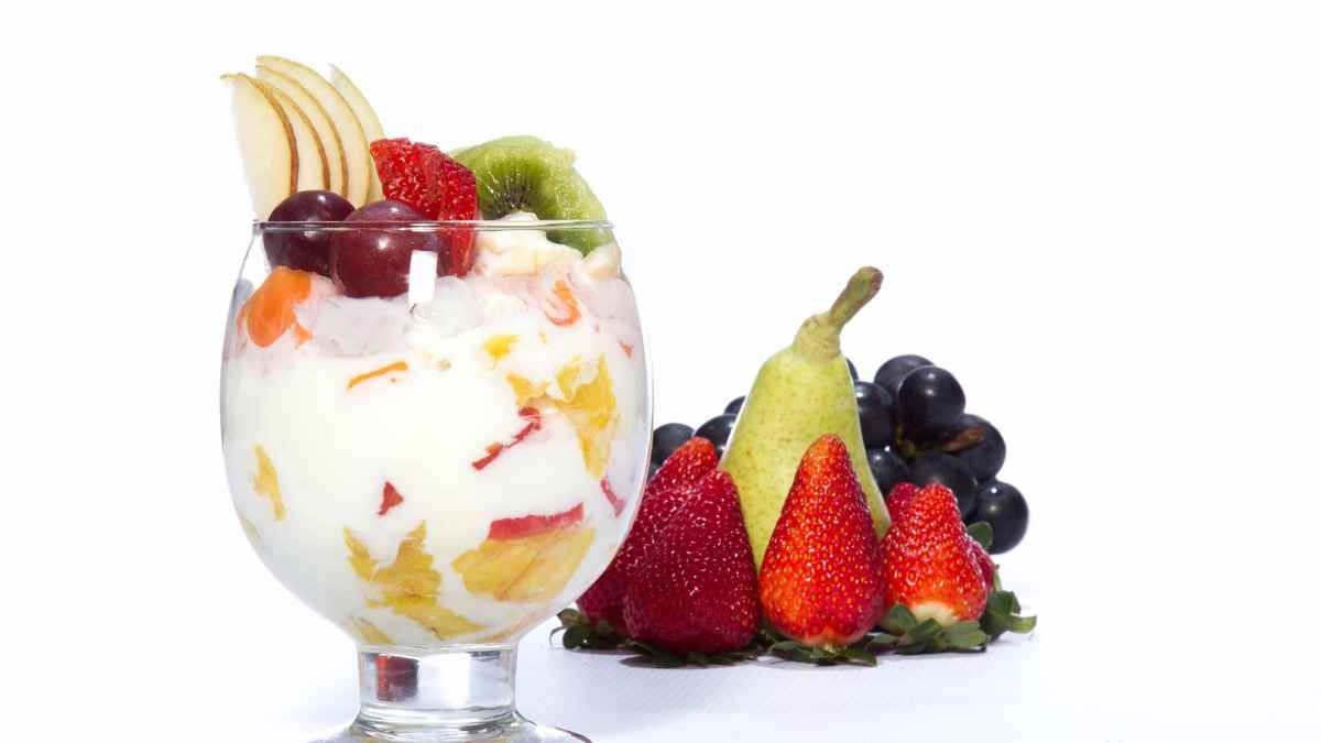 Receta de Uvas confitadas con yogur