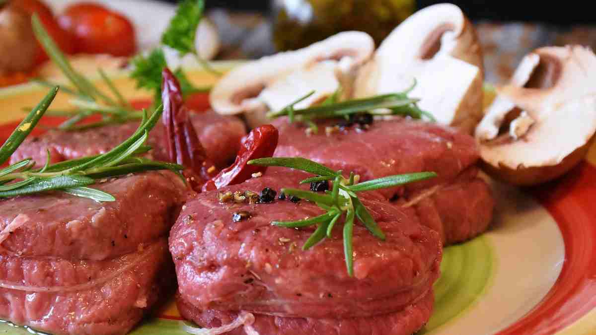 Receta de Salteado de solomillo, setas y brócoli