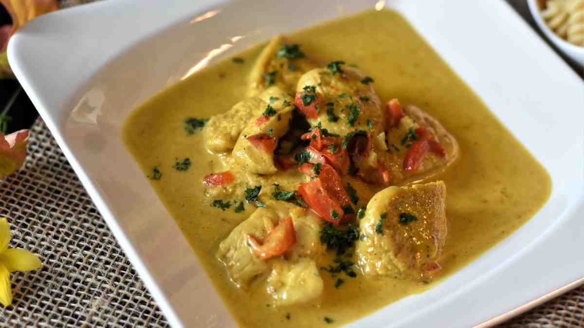 Receta de pollo con salsa suprema