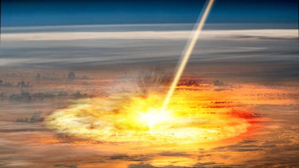 Los impactos de meteoritos dieron pie a los ingredientes básicos de la vida