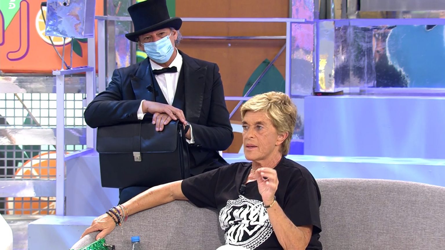 Sálvame: El Cobrador del Frac 'se cuela' en el plató en busca de un ...