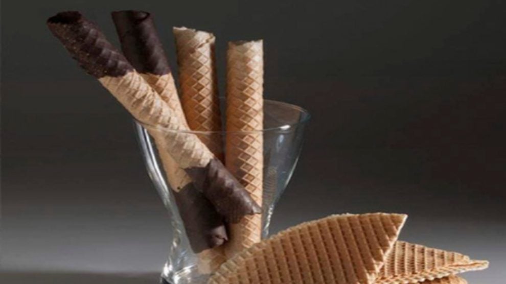 Receta de barquillos de chocolate sin gluten